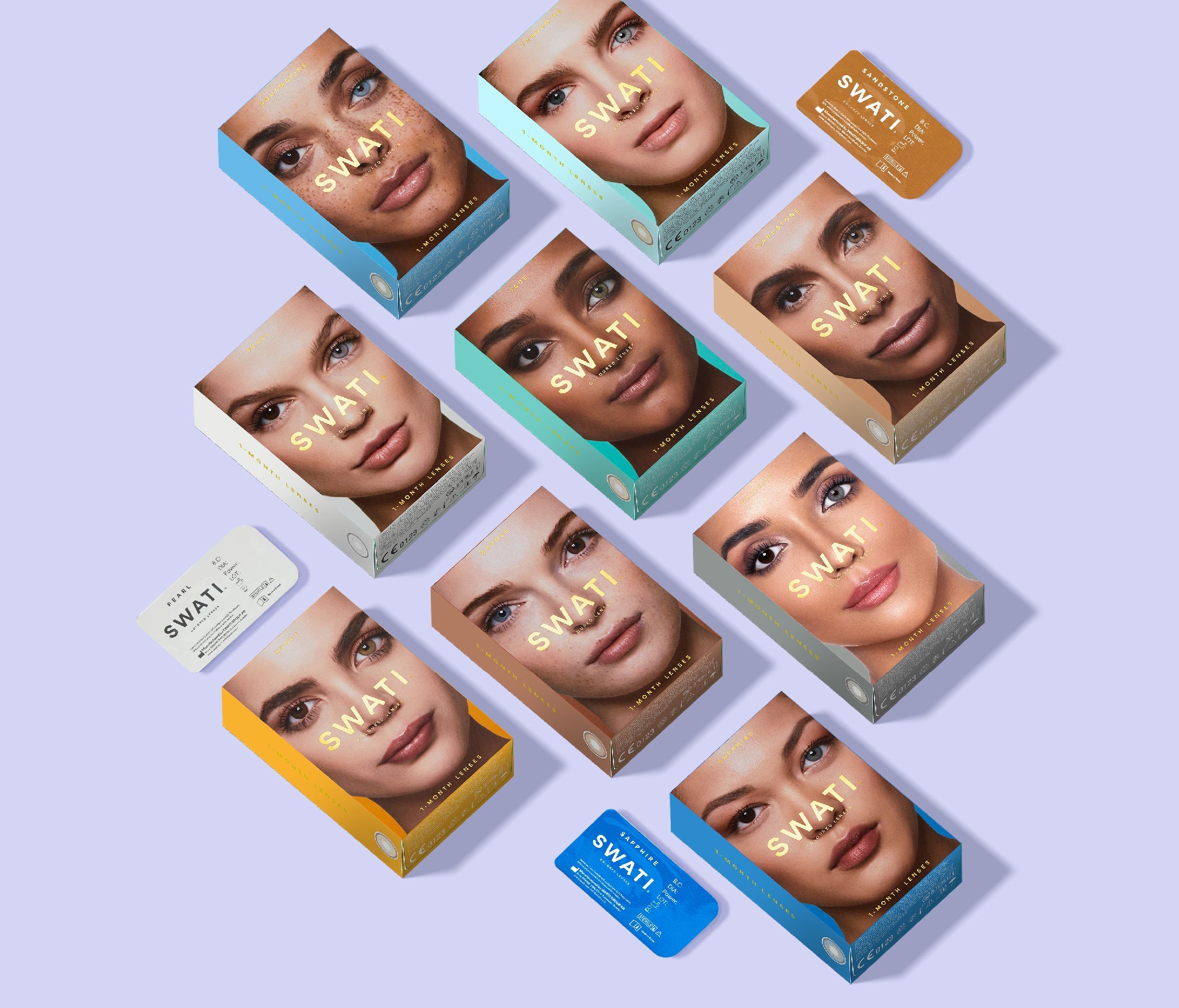 Buy monthly coloured contact lenses - SWATI Lenses – SWATI Cosmetics ...